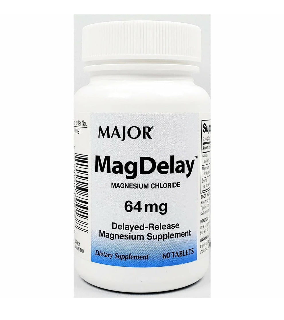 Slow Mag (Mag Delay) 60 tablets in one bottle – TOMLIN MEDICAL WEIGHT LOSS